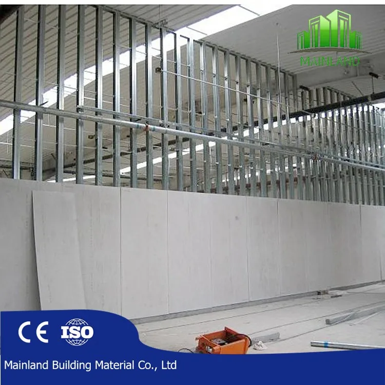 Fiber Cement Board/partition Wall Board (iso9001-2008) - Buy Fiber ...
