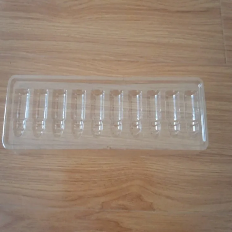Clear Tablet Packing Tray Plastic - PVC Trays for Meds