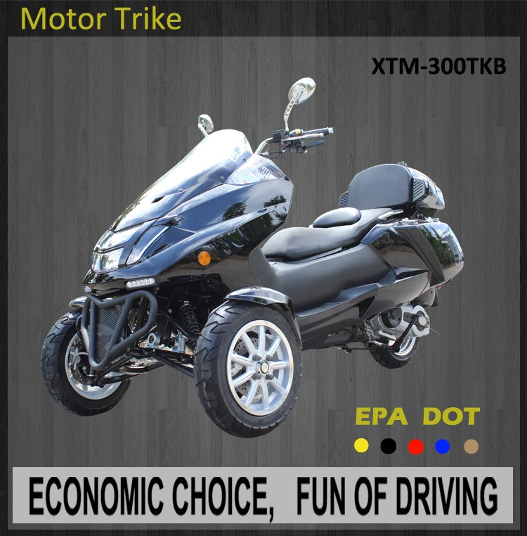300cc 3 Wheel Trike Gas Scooter With Epa & Dot - Buy Trike Gas Scooter ...