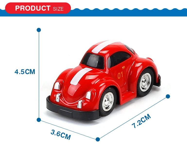 Lovely Diecast Mini Pull Back Metal Car Toys for Kids