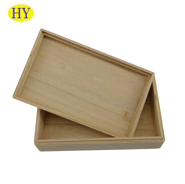 Cheap Natural Unfinished Small Balsa Wood Boxes With Lift Lid Wholesale ...
