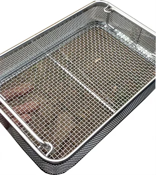Stainless Steel Wire Mesh Ultrasonic Cleaning Baskets - Buy Wire Mesh ...