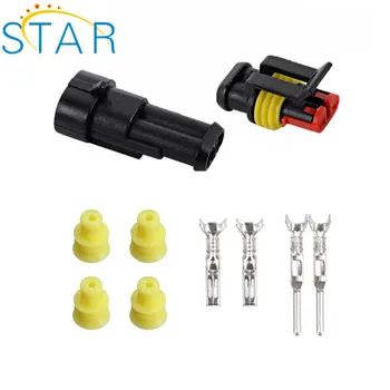 Amp Delphi 2 Pin Waterproof Connector Manufacturer - Buy Amp Delphi 2 ...