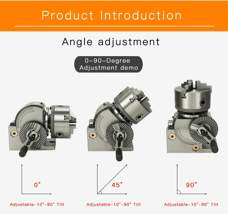 Universal Dividing Head BS-0 4/5 Inch Precision Milling