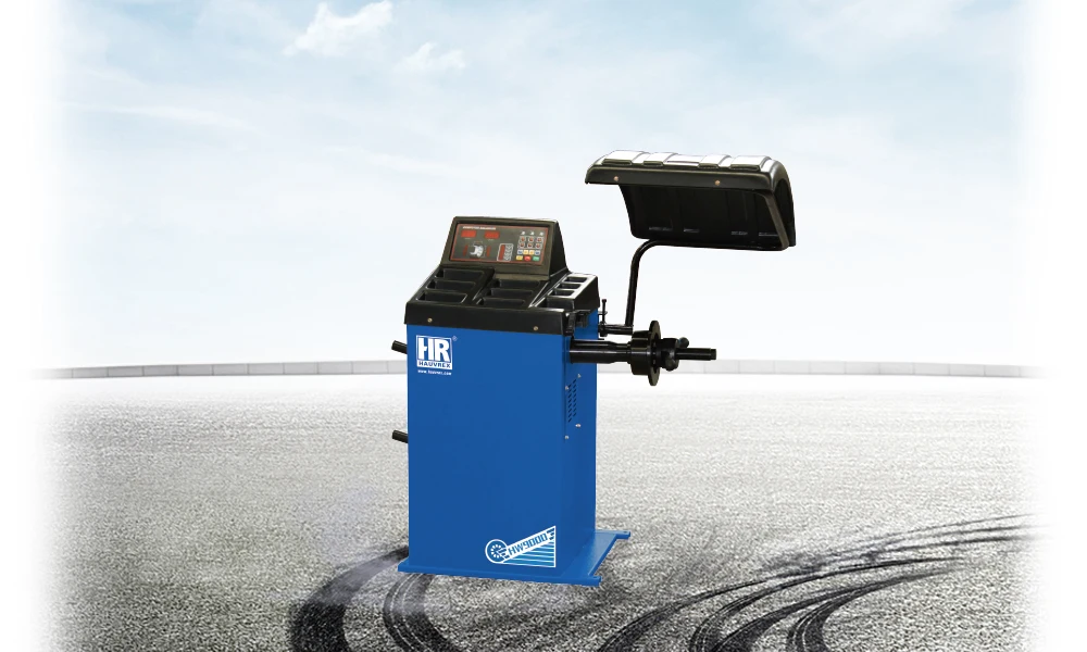 HW9000 CE car wheel balancer computer for car wheels up to 24" rim ...