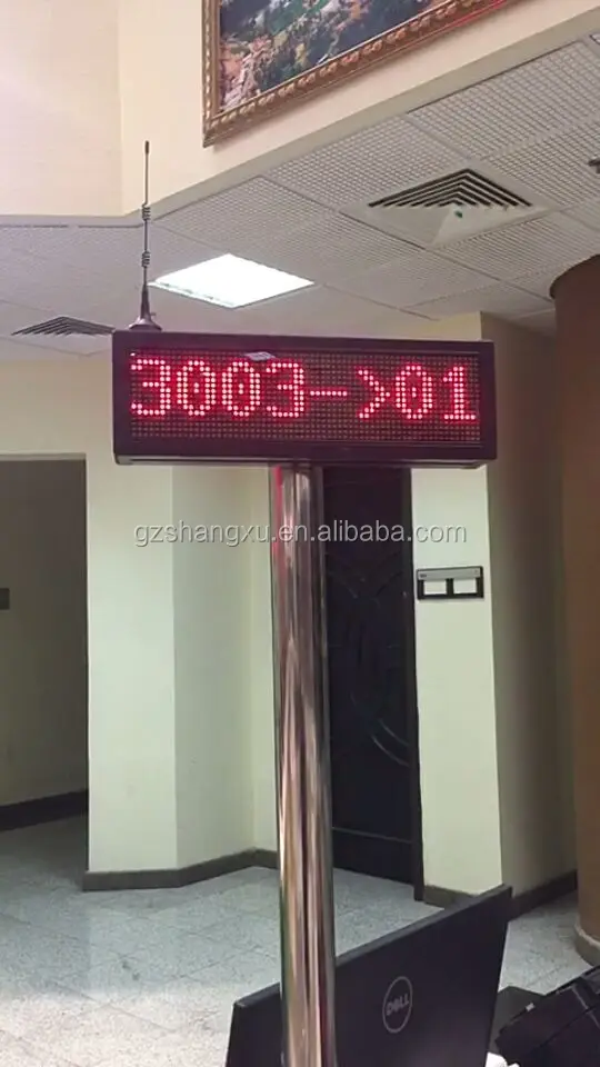 Hospital/clinic/bank Queue Token Number Calling System Led Counter Display With Sdk - Buy ...