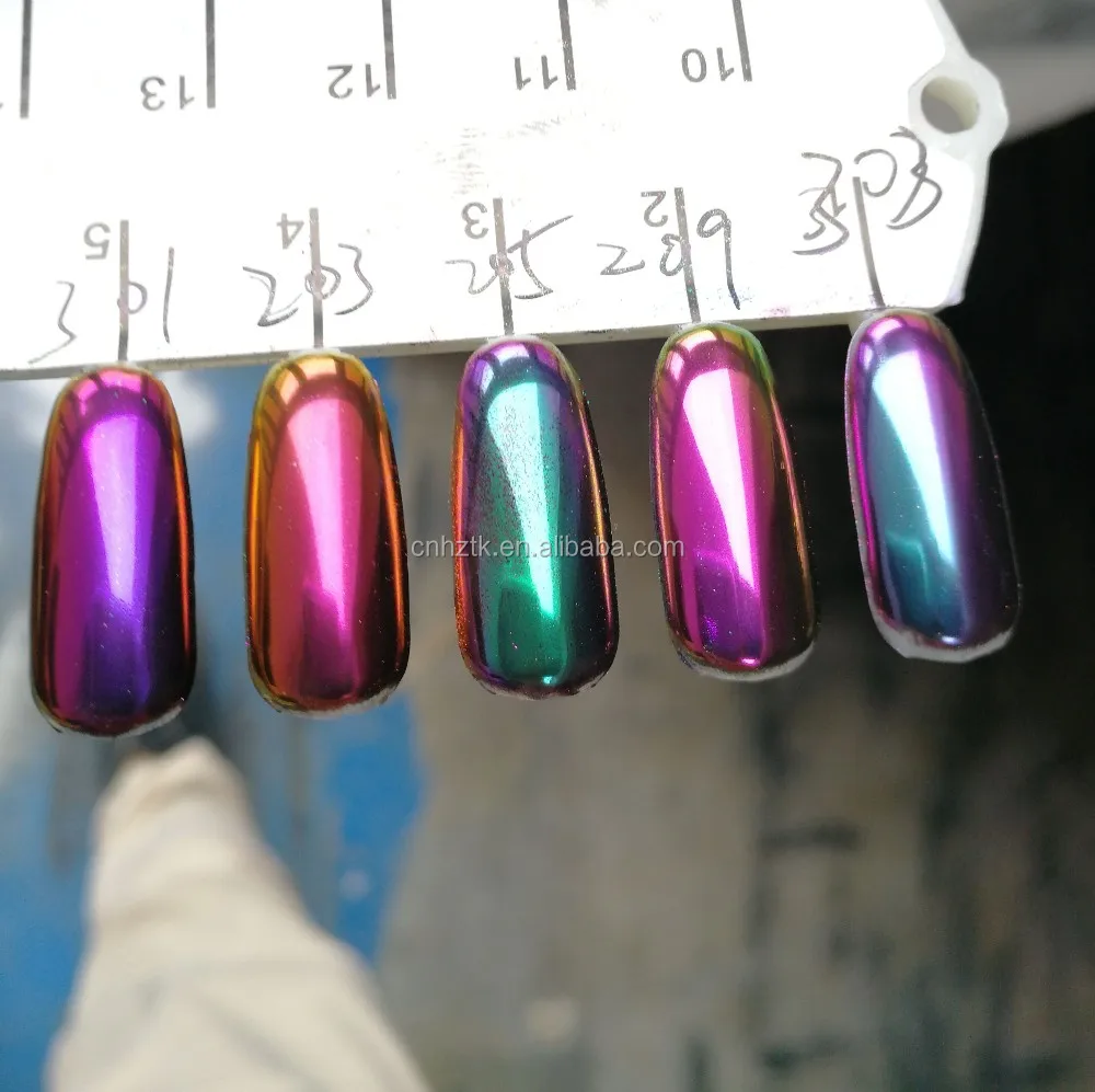 Chromaflair Color Shift Pigment Auto Paint Chameleon Pigment For Nail ...