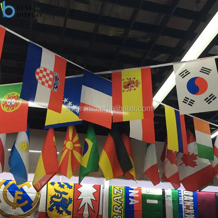 International World String Flags,Promotional String Flag,Bunting Flag ...