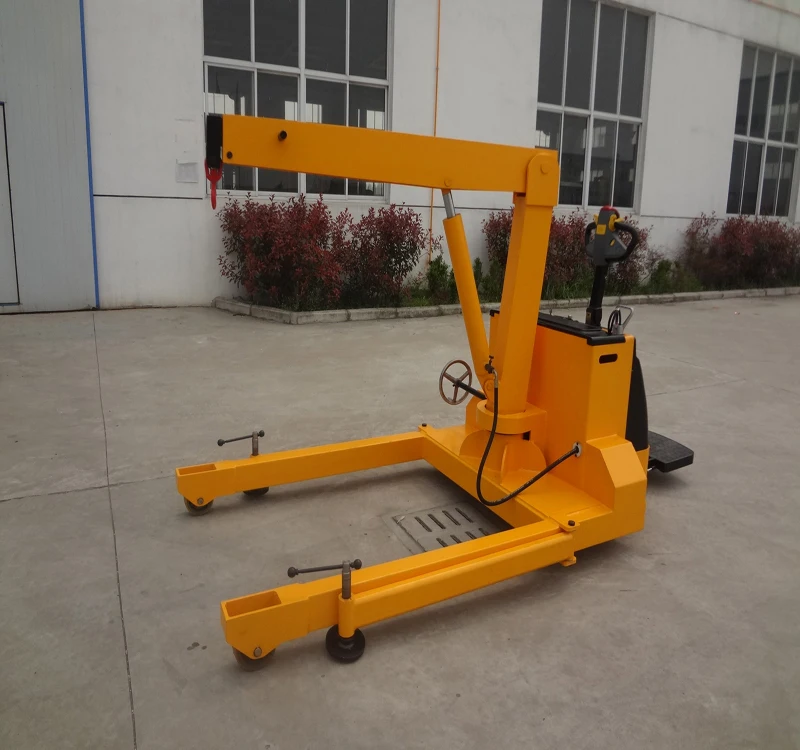 2 Ton 360 Rotation Portable Mobile Shop Crane - Buy 2 Ton Portable ...
