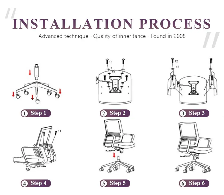 Office Chair Components Backrest Part Plastic Backrest Parts For Mesh ...