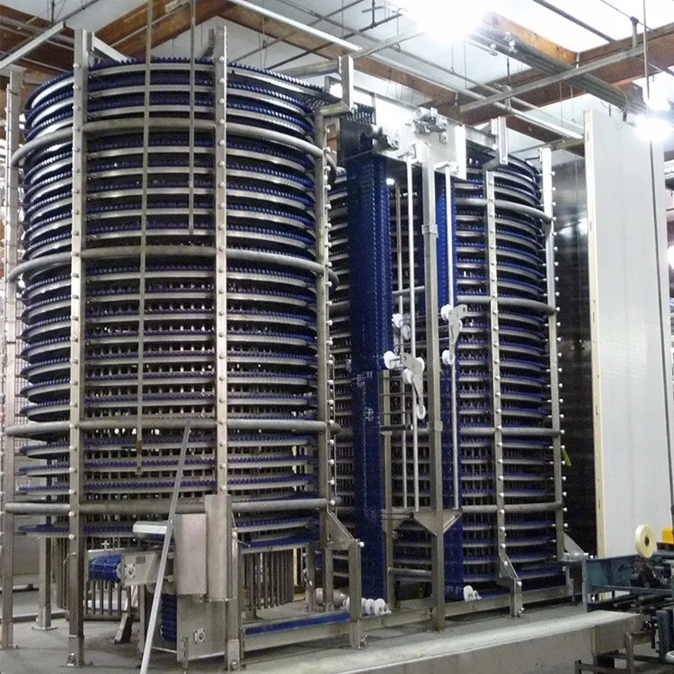 IQF Shrimp Spiral Freezer - High Productivity & Quality