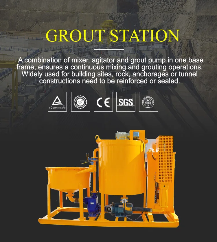 LGP250/700/75PI-E Foundation Repair Grouting Equipment