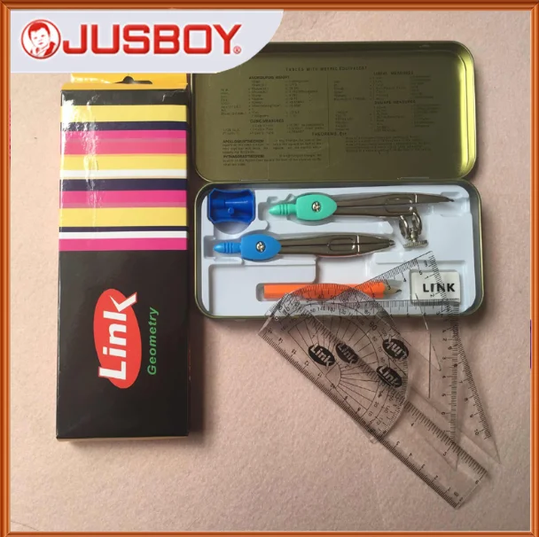 Stationery Metal Math Set Box,Student Mathematical Instrument,School ...