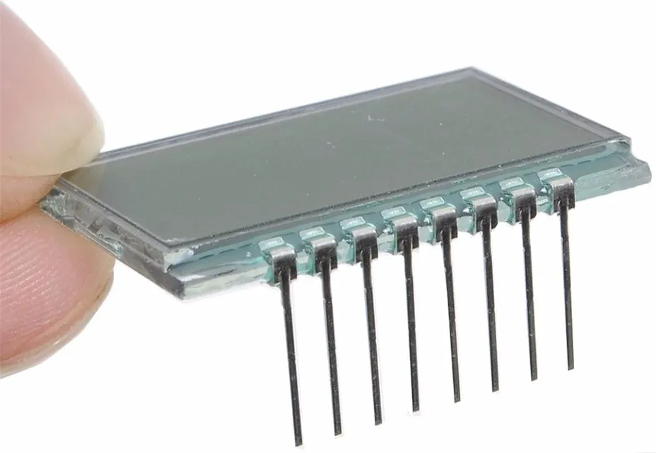 TN Positive LCD Module - 2 Digit 7 Segment Display