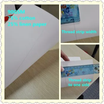 90 Gsm Security Thread Paper With Uv Fibers A4 Size - Buy Security ...