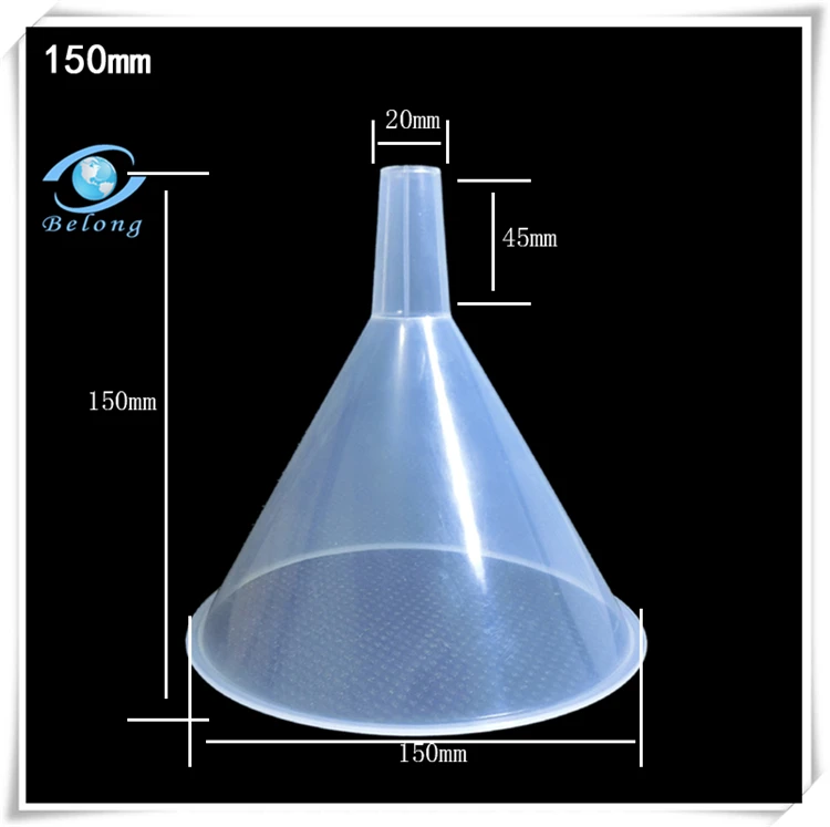 High Quality Mini Plastic Funnels in Bulk - Laboratory Use