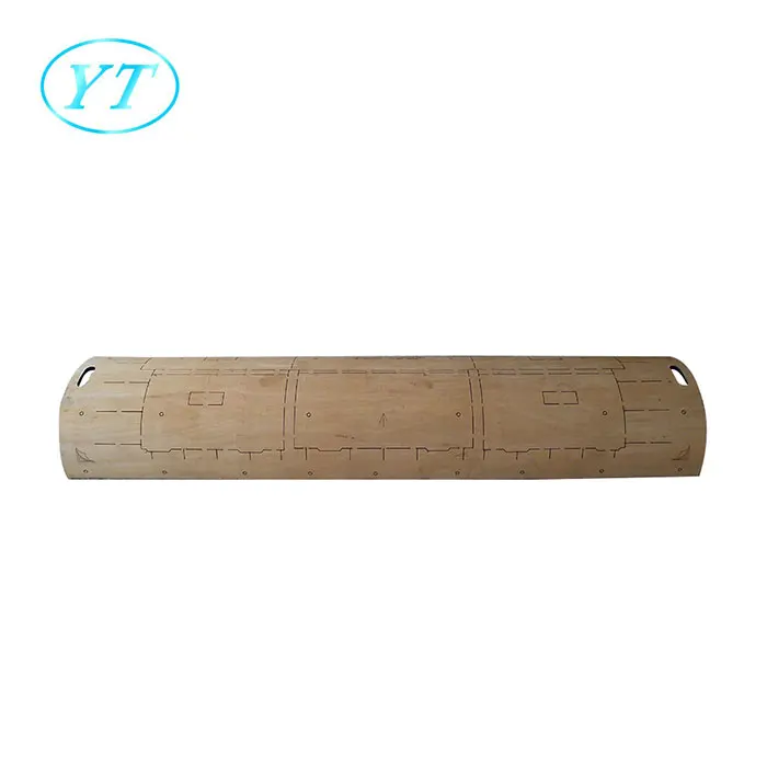 360mm Curved Rotary Laser Cut Die Wood Board Shell - Buy China Best ...