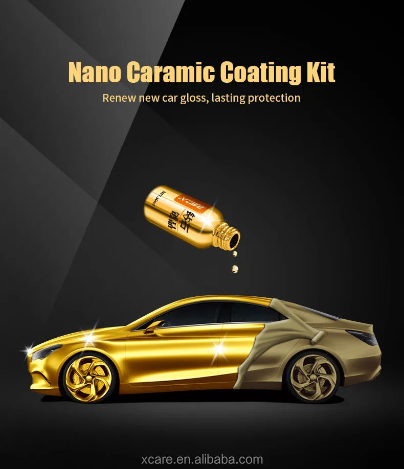 Nano Ceramic Car Coating Car Polishing Anti Scratch Glossy 30ml Bottle ...