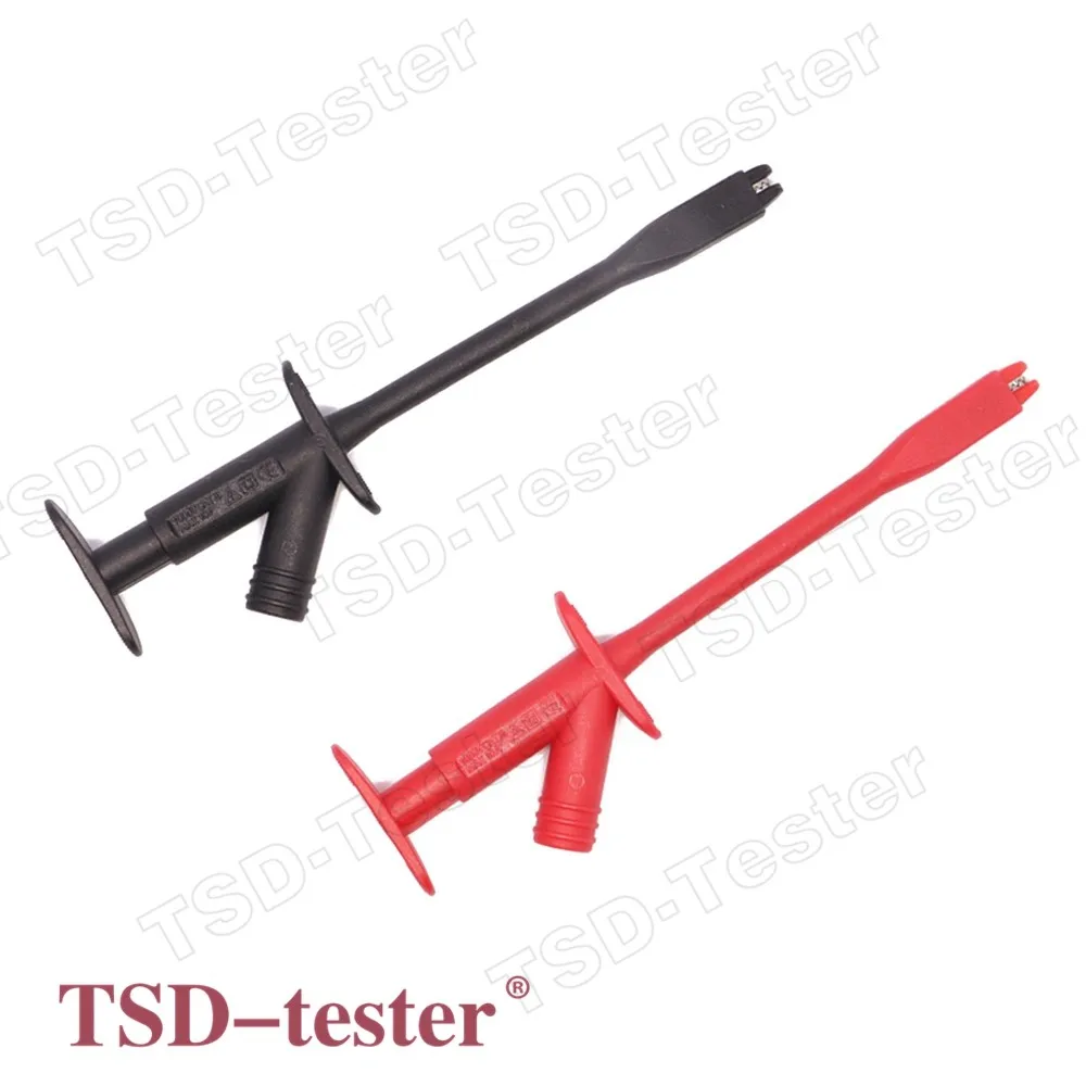 Fully Insulated Quick Piercing Test Needle Hook Clips Multimeter ...