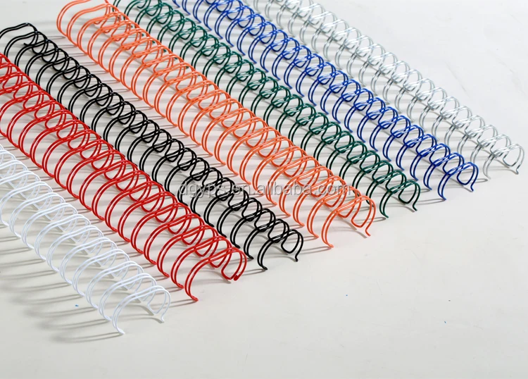 Metal Book Binder Rings - Durable Double Wire O Binding