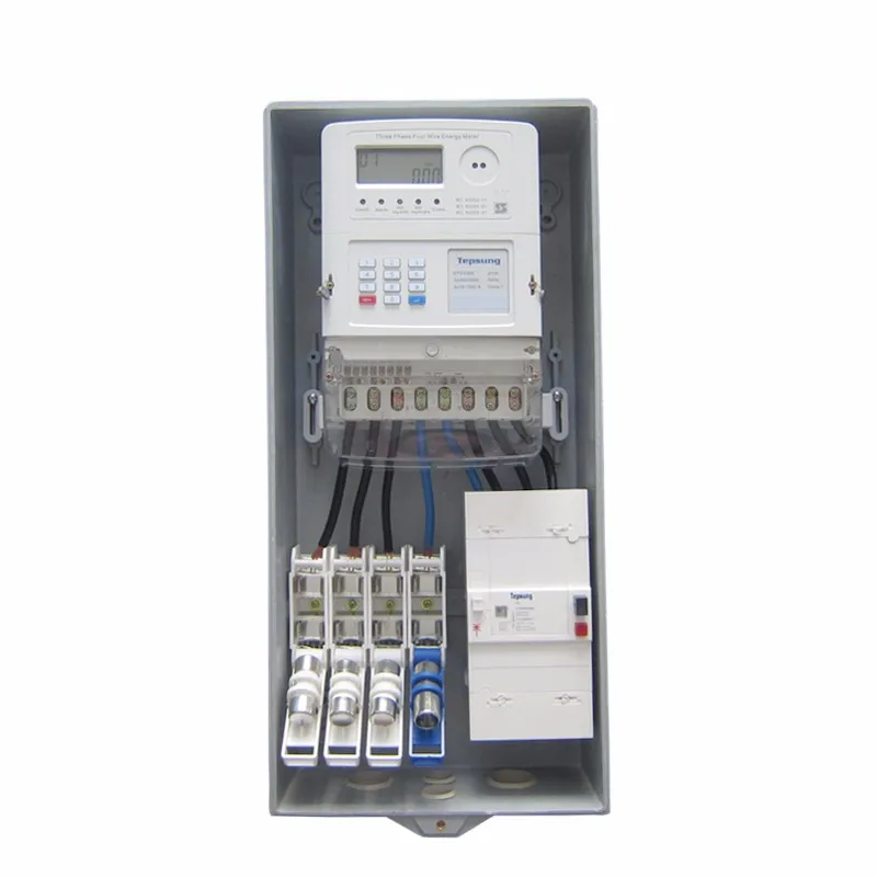 Three-phase Electric Meter Box for Outdoor Use - Tepsung