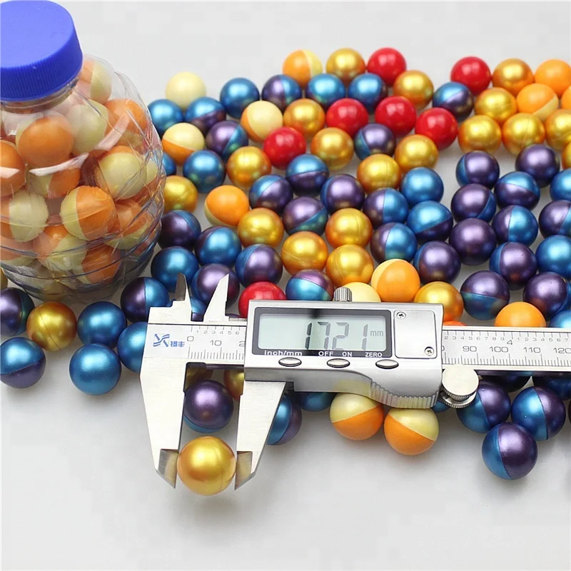 Gun Shooting 0.68inch Caliber Oil Paintballs Made By Gelatin+peg ...