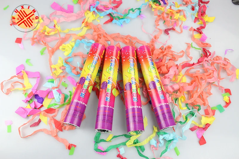 40cm Wedding Confetti Party Popper With Color Paper - Buy Electric ...