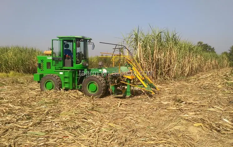 Full-automatic Sugar Cane Harvester /sugarcane Cutting Machine Sale In ...