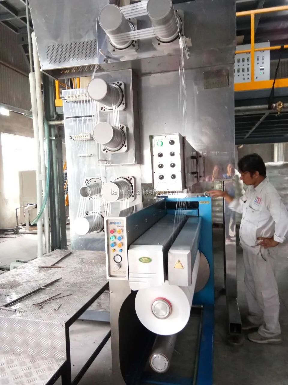 Jm161 Polypropylene Filament Extrusion Machine Fdy Pp Multifilament ...