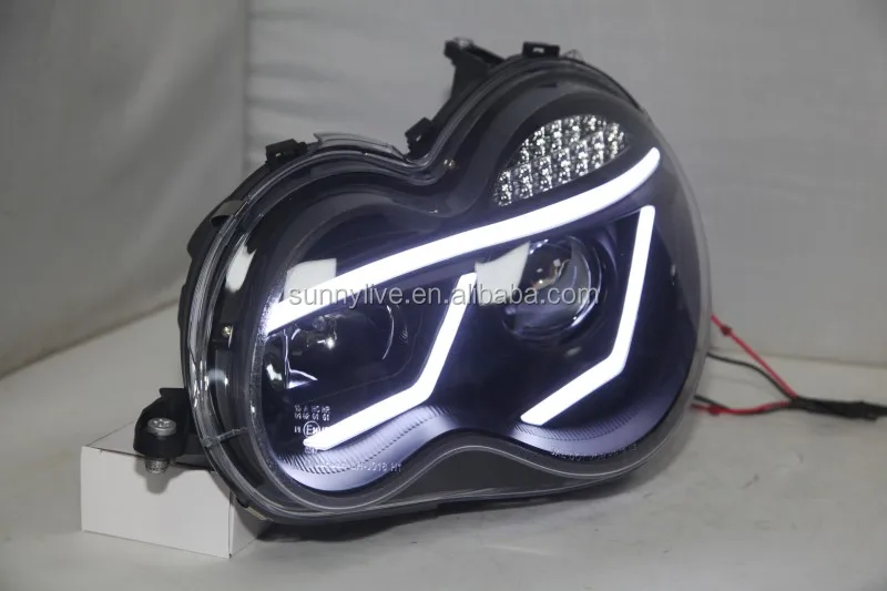 For Benz 2000-2007 Year W203 C63 C200 C230 C280 C300 Led Angel Eyes Led ...