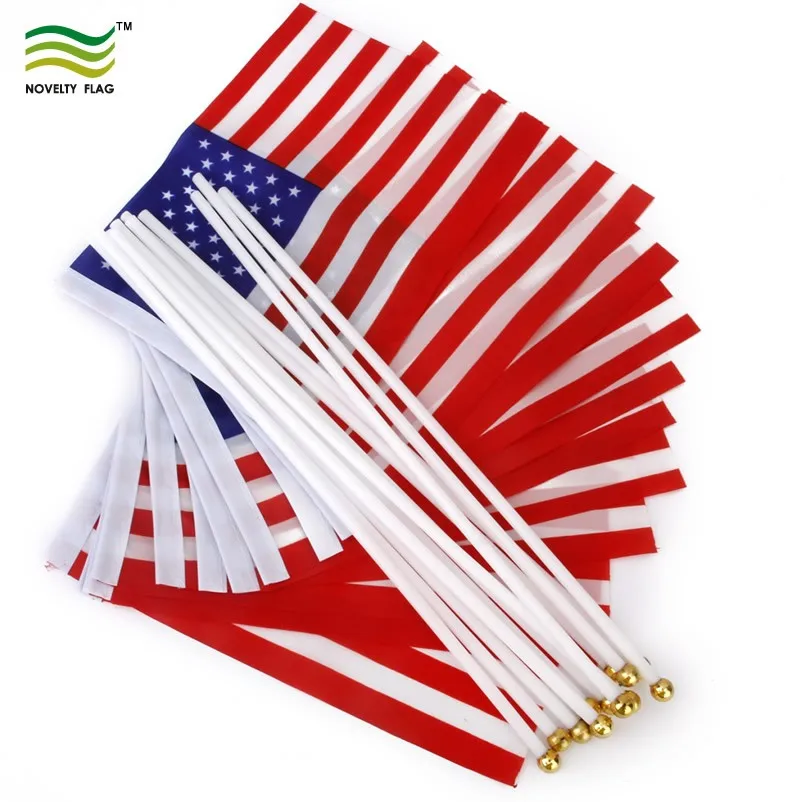 High Quality Custom Printing Hand Waving Polyester Flag - Buy Hand Held ...