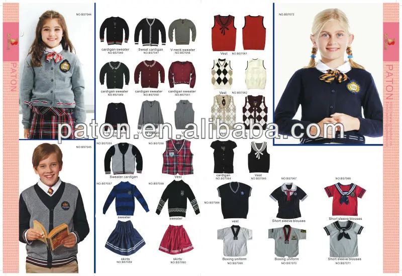 Middle School Uniform,Girl's Cotton School Shirt,International School ...