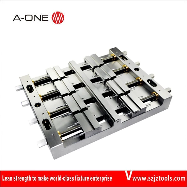 Cnc Multi Station Vise With Slide Block For Milling Machine - Buy Multi ...