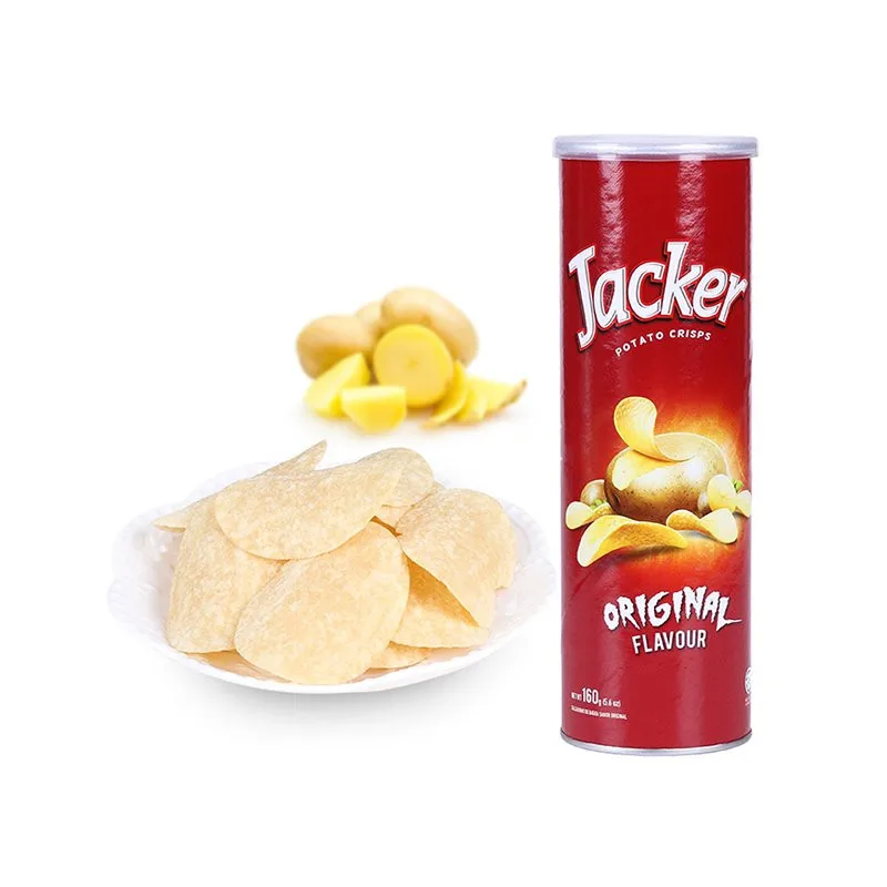 Eco Friendly Kraft Paper Cylinder Packing Box for Chips