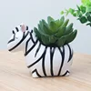 Roogo Home Resin Outdoor Mini Garden Desktop Succulent Green Plant ...