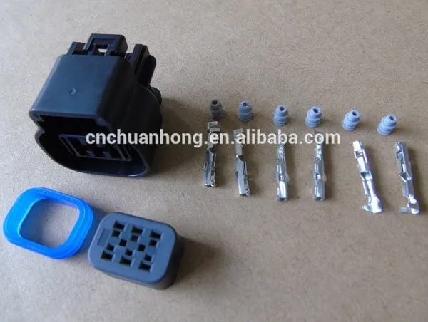 6 Pin Connector Or Pigtail Wiring Harness For Delphi Gt 150 15355297 Gm ...