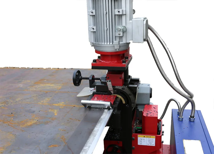 Steel Plate Beveling Machine Chp-60l Metal Beveler Huawei Price China ...