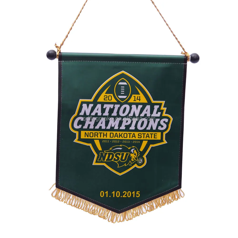 Custom Mini Banners with Fringe - Perfect for Sports & Games