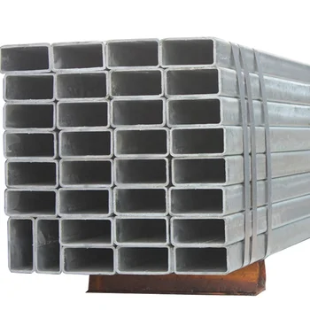 Q195 Q235 Q345 Galvanized Square Rectangular 2x4 2x3 2x2 Steel Tubing ...