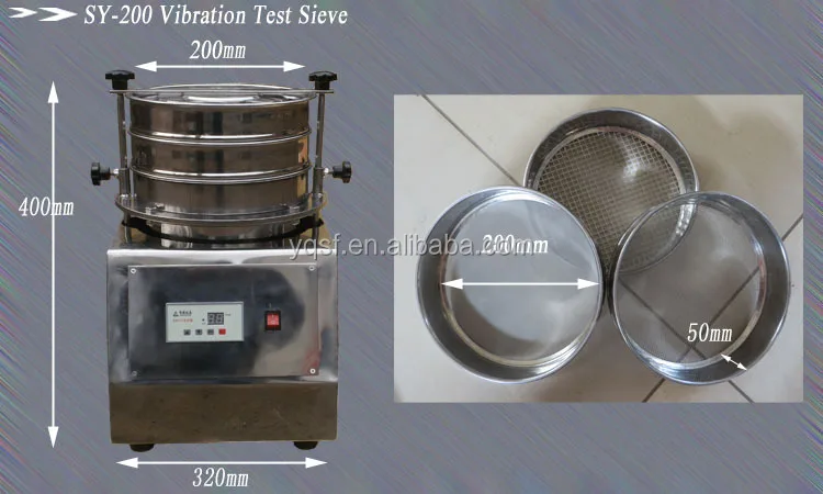 Stainless Steel Sieve Analysis Equipment For Food Testing - Buy Sieve ...
