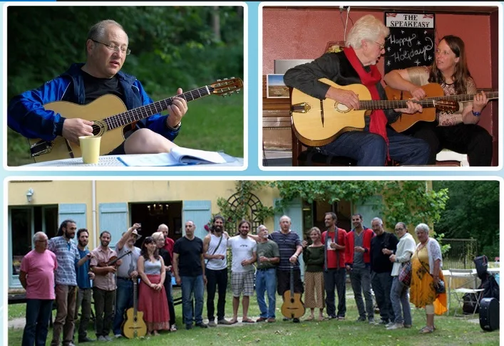 Aiersi Brand Maccaferri Gypsy Manouche Django Guitar - 41 inch, OEM