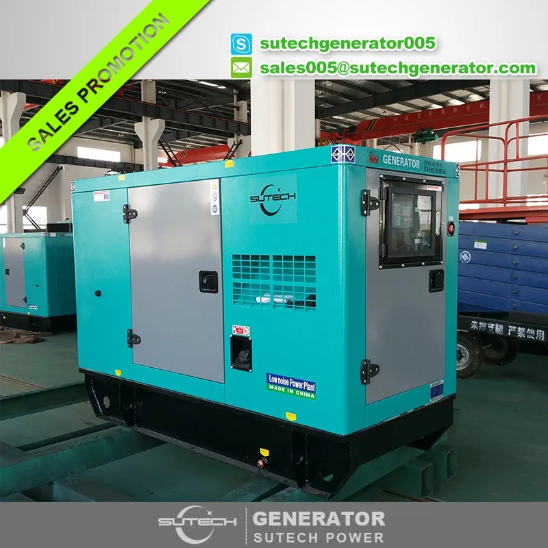Hot Sale 3 Phase Diesel Silent Generator 15kw Powered By Cummins Engine ...