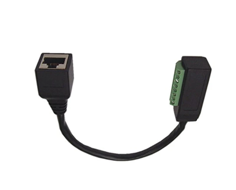 Pigtail Cable Solderless Rj45 Female To Terminal Dongle Rj45 Female To ...