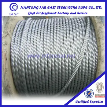 Lashing Wire Rope 6x12+7fc,Steel Wire Rope For Fishing,Steel Cable ...