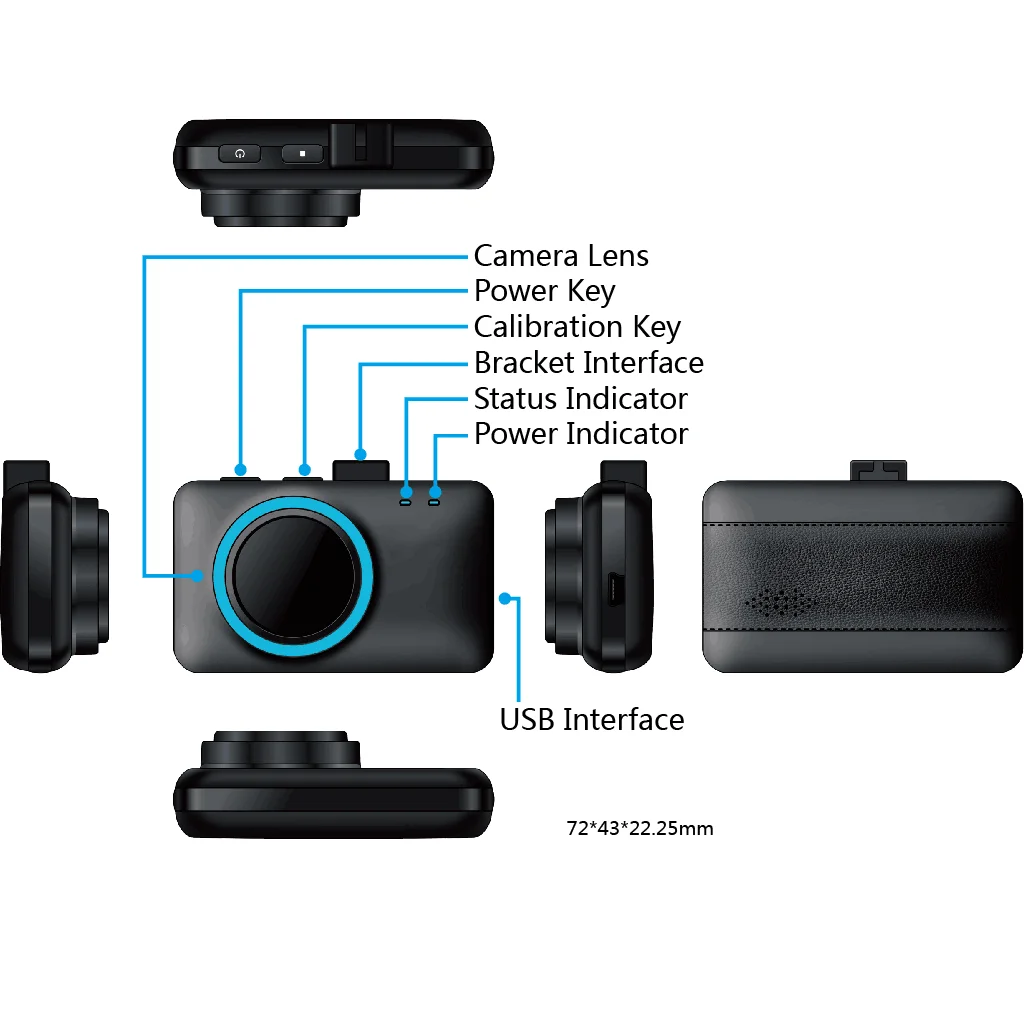 Car Fatigue & Distraction Monitor System For Real-time Alarm - Buy Car ...