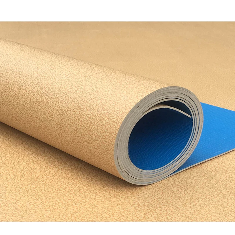 2mm To 3mm Pvc Colorful Commercial Vinyl Pvc Flooring Roll Linoleum ...