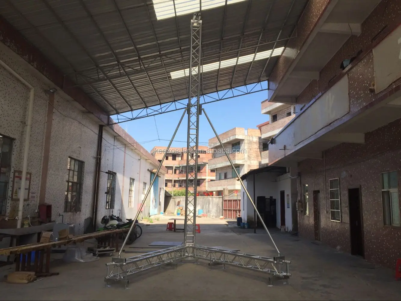 Aluminum Truss Tower Line Array Speaker Stand Pa System - Buy Pa Tower ...