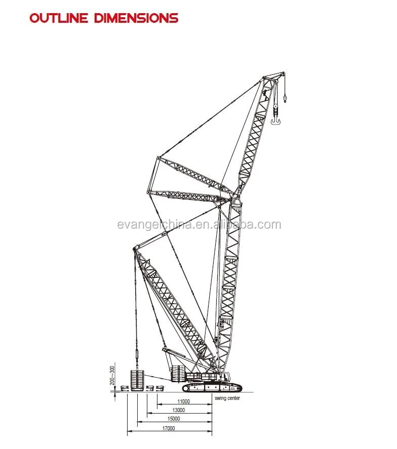 600 T Sany Hydraulic Crane Crawler Crane Scc6500e - Buy Hydraulic ...