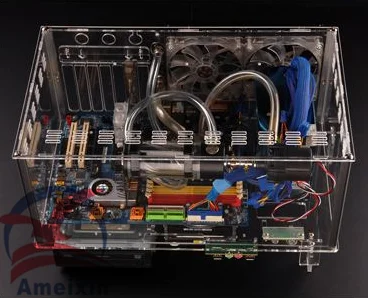 Oem Acrylic Transparent Clear Plastic Computer Case Pop Custom Clear ...