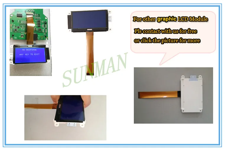 Fpc Cog 12864 128x64 Mono Stn Graphic Display Lcd Module - Buy Lcd Module,Fpc Cog Lcd Module ...